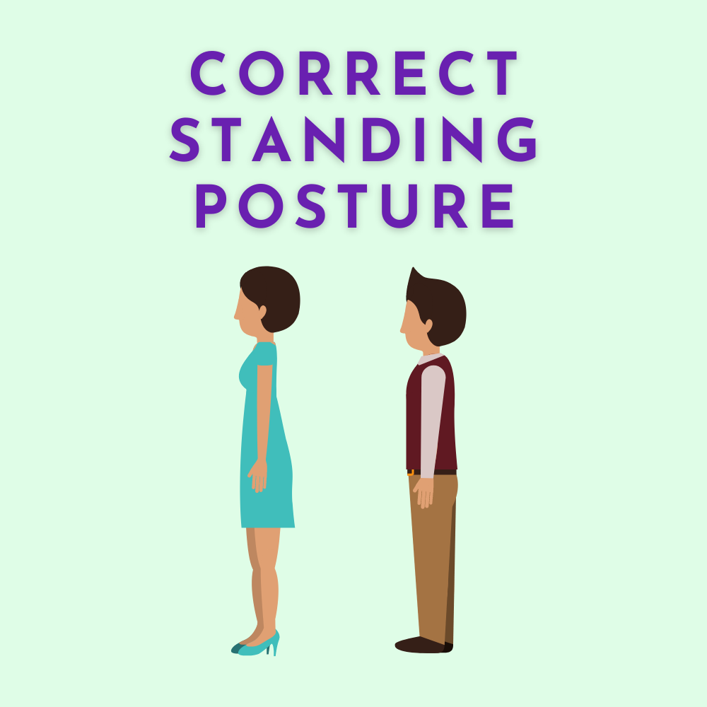 Correct Standing Posture – No More Pain Ergonomics