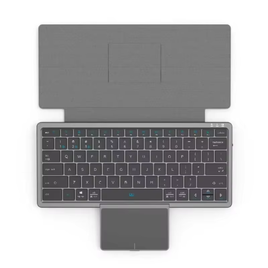 Compact Ergonomic Keyboard with Stand and Trackpad – No More Pain ...