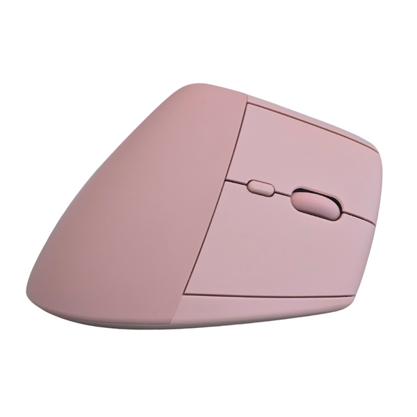 Elevate Vertical Ergonomic Mouse - Pink - No More Pain Ergonomics