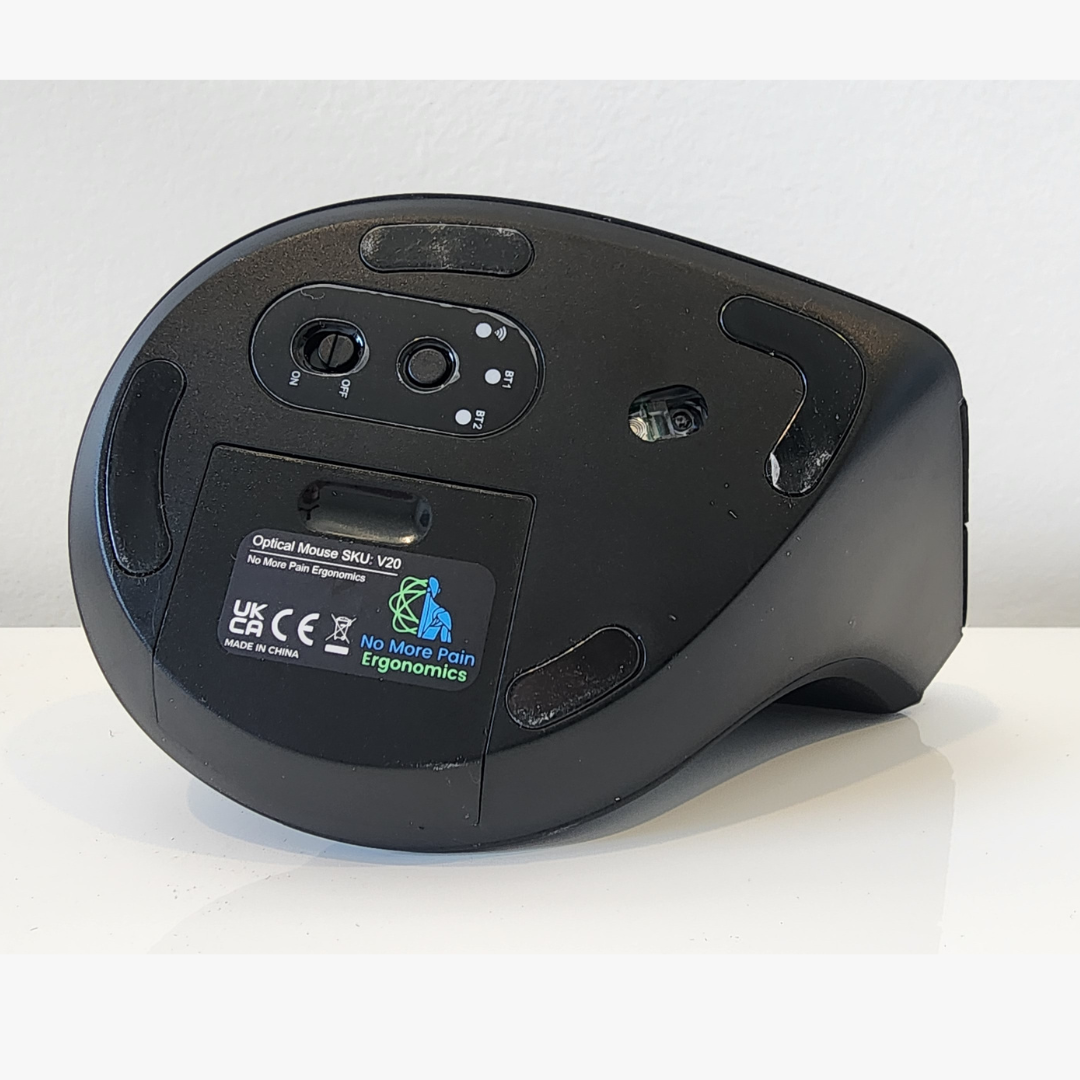 ErgoFeel Pro Vertical Ergonomic Mouse - No More Pain Ergonomics