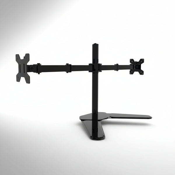 Freestanding Dual Monitor Stand - No More Pain Ergonomics