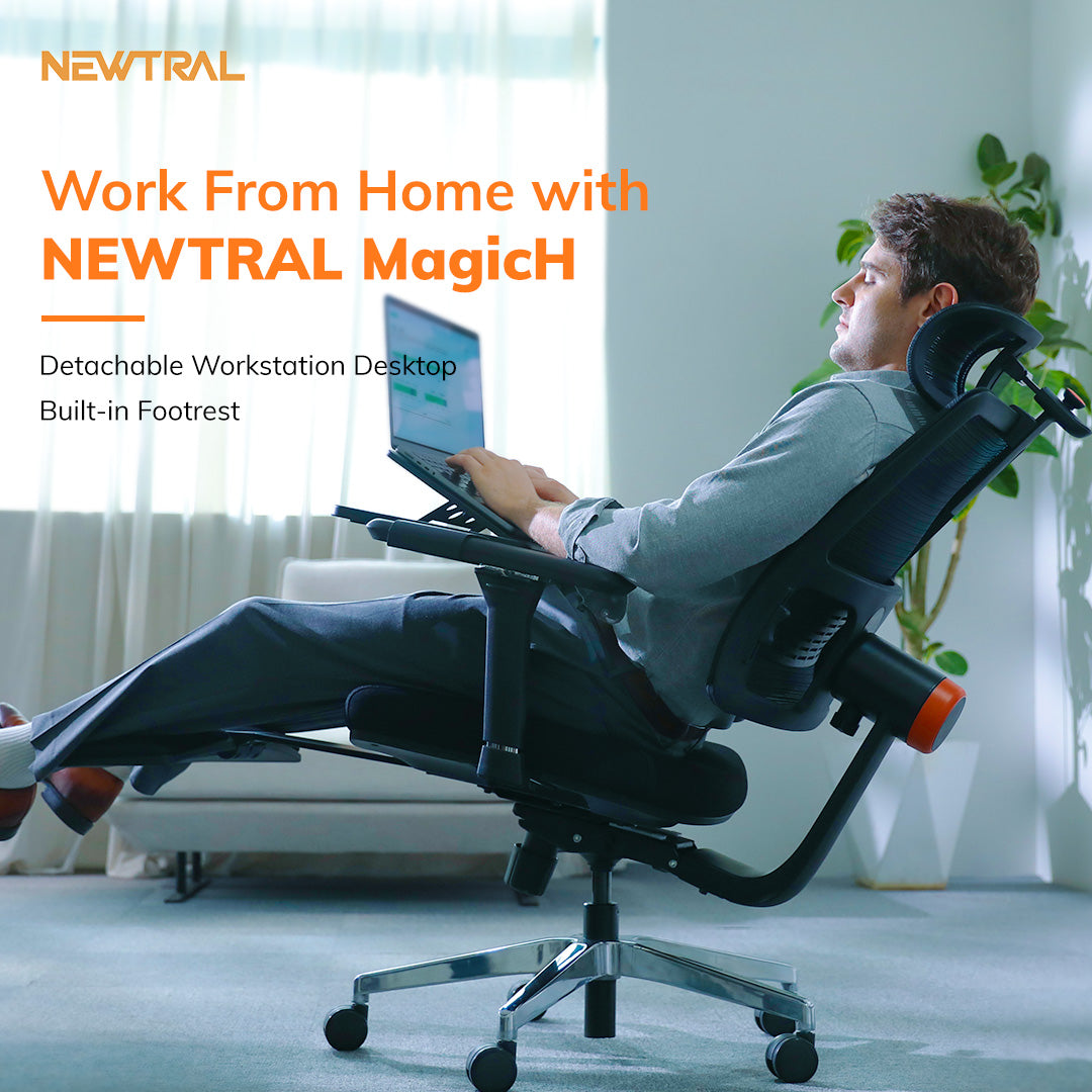 Newtral Magic H Pro Ergonomic Chair - No More Pain Ergonomics