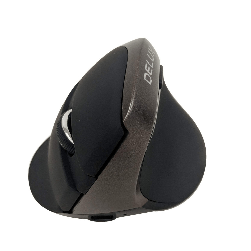 Delux Mini Vertical Ergonomic Mouse - No More Pain Ergonomics