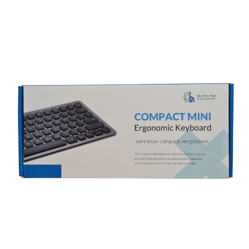 Compact Mini Ergonomic Keyboard - No More Pain Ergonomics