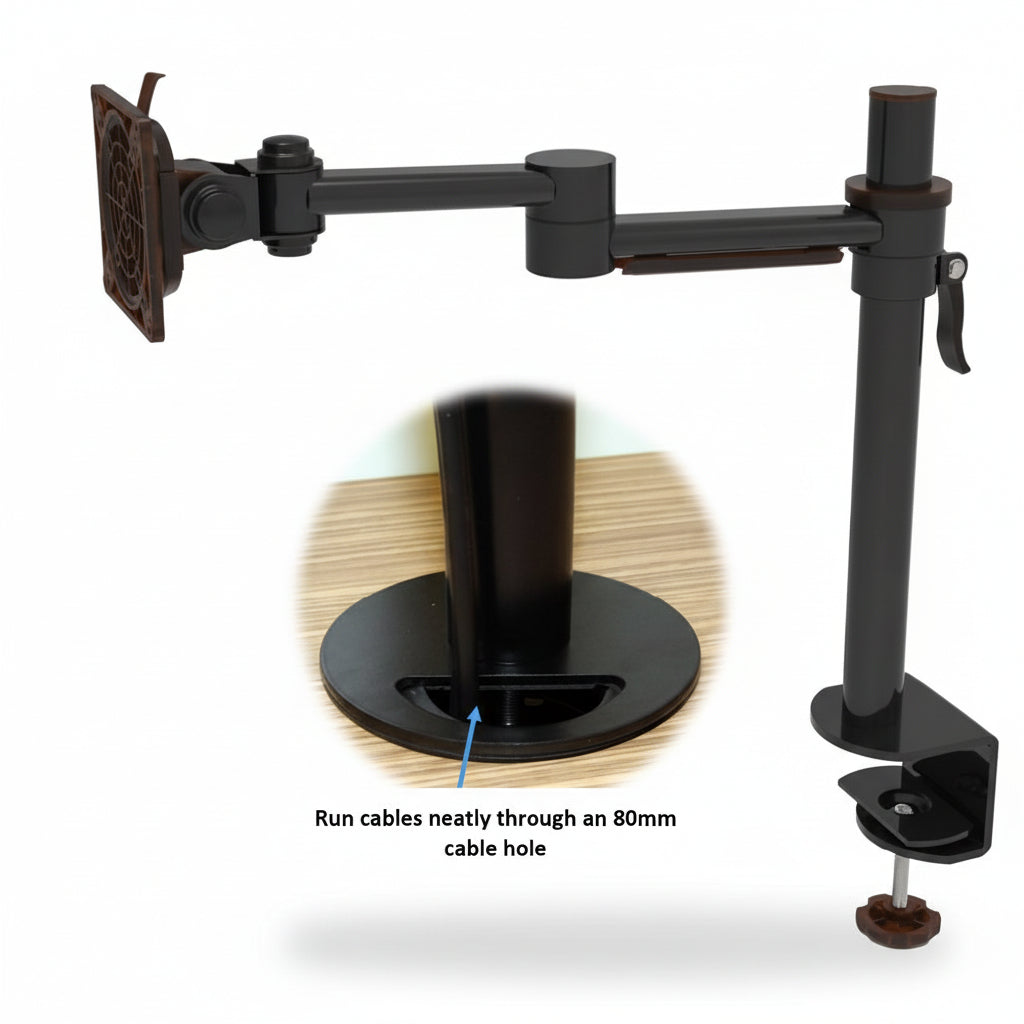 Pluto Monitor Arm - No More Pain Ergonomics